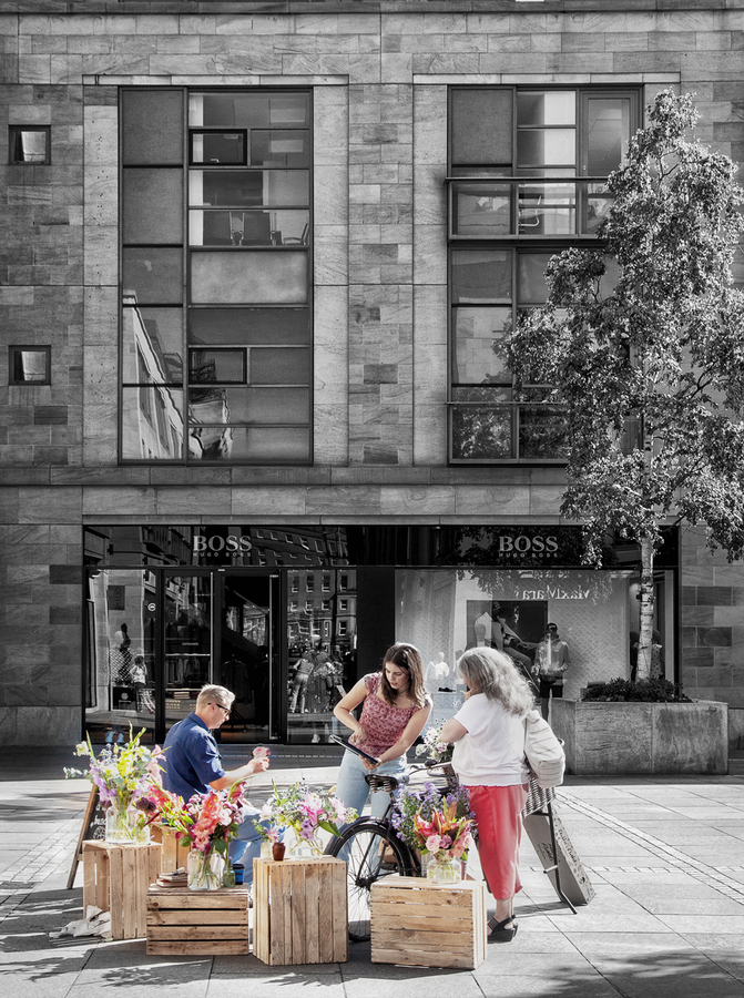 Flower Seller in the City - Morecambe Camera Club