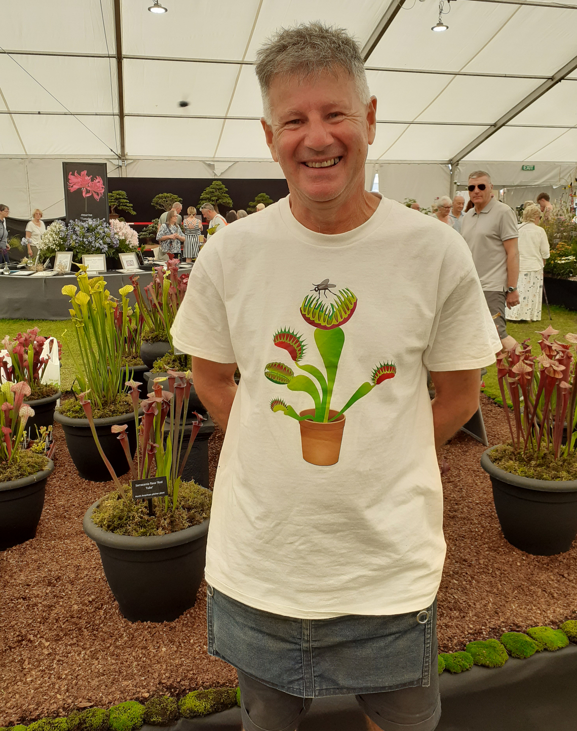 Peter Walker from Wacks Wicked Plants - Southport Chrysanthemum and ...